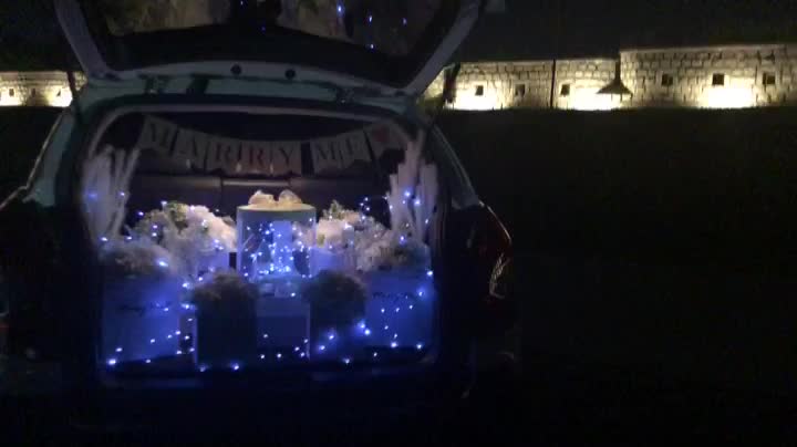 실크플라워조화 트렁크 프로포즈 Diy 패키지 라보브에 Lavovae 수원 광교 동탄 용인 프로포즈 프로포즈트렁크장식 트렁크이벤트 자동차프로포즈