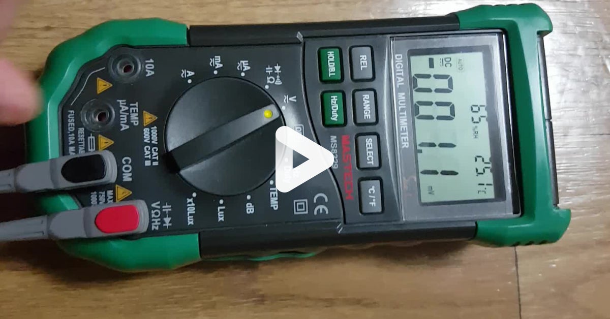 MASTECH MS8229 디지털 멀티 미터 5 in 1(초보 추천 멀티미터) : 네이버 블로그