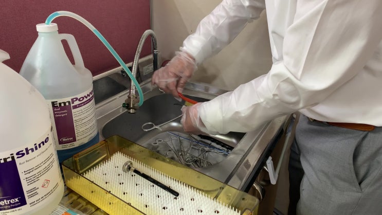 의료기구 관리(4) 의료기구 녹제거(변성된 단백질 제거) : 네이버 블로그