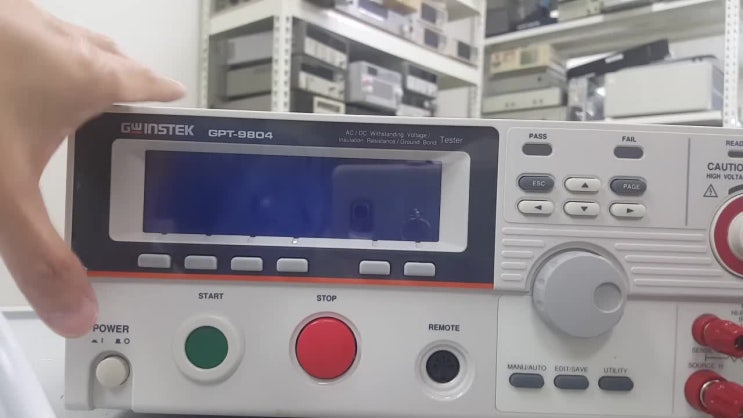 GWINSTEK 내전압 시험기 절연저항시험기 렌탈 GPT-9804 : 네이버 블로그