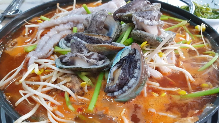 군산 해물탕 맛집 복있는집 전복탕 마시썽 네이버 블로그