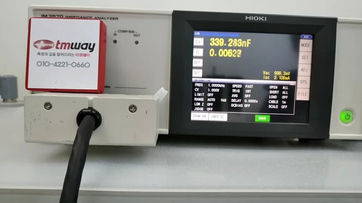 중고 임피던스 분석기, 히오키 IM3570 Impedance Analyzer 판매, 4Hz - 5MHz, IM3570 기초사용 ...