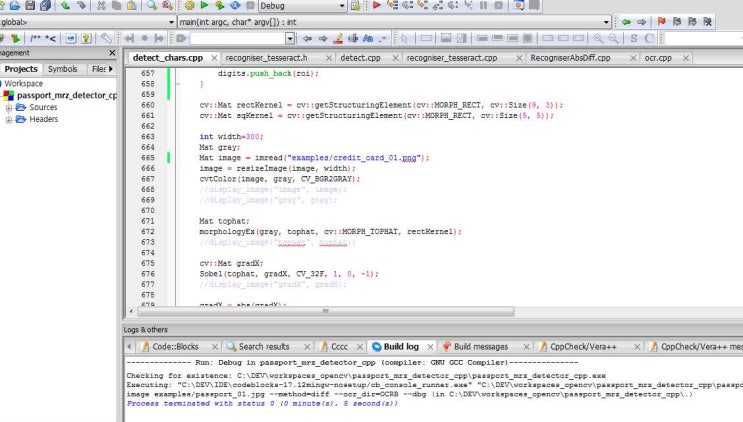 OpenCV 와 C++로 배우는 신용카드 OCR : 네이버 블로그