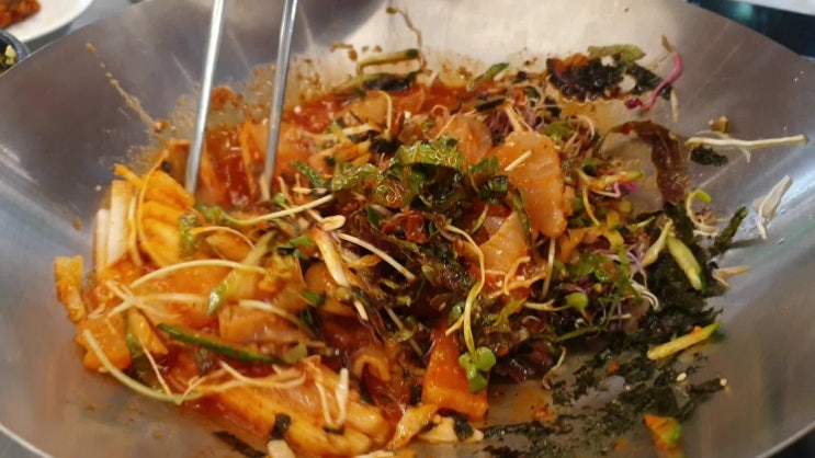 해운대 중동 맛집 물회 And 회덮밥 점심특선 추천 깔끔한 진심횟집 네이버 블로그