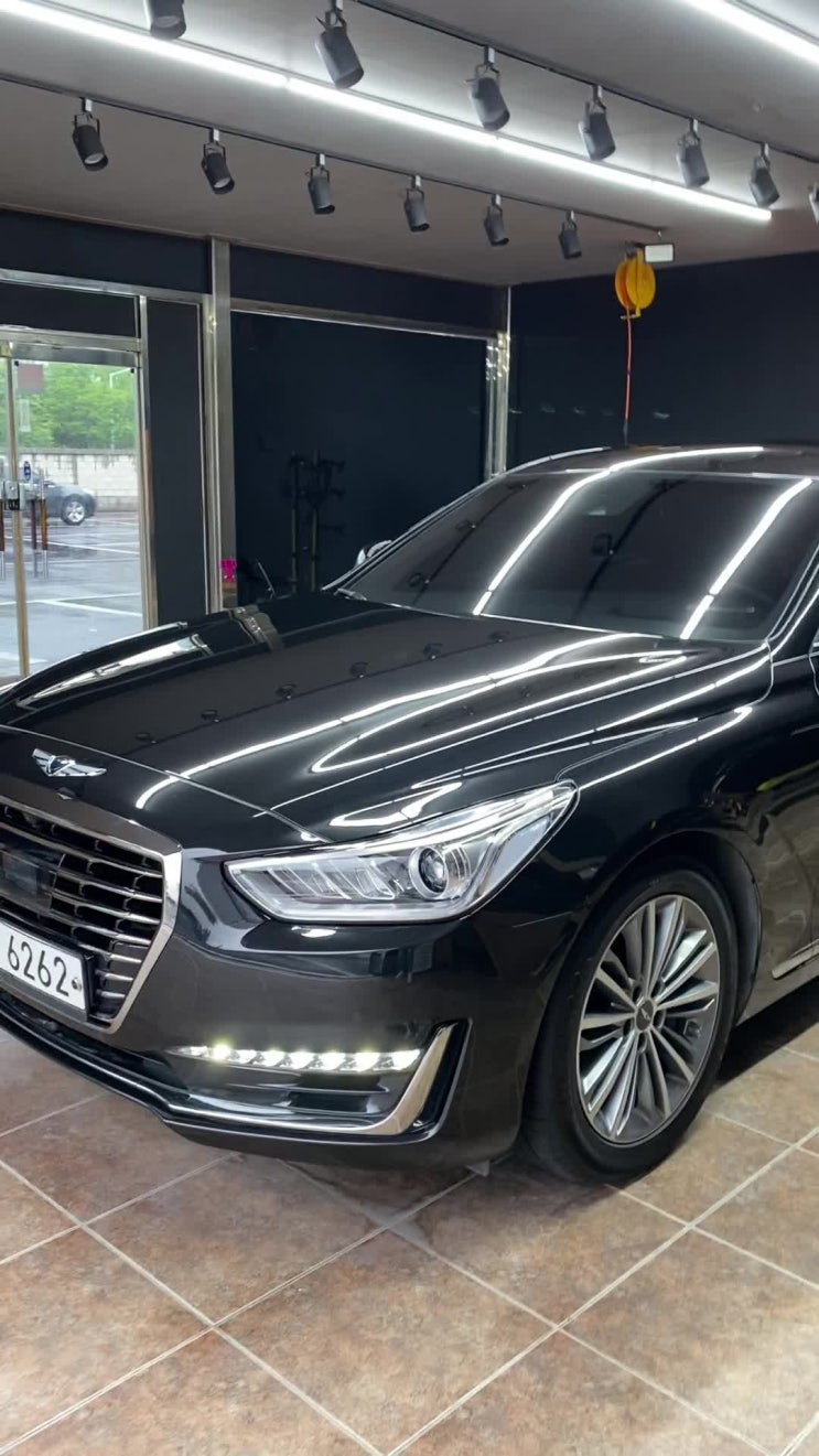 원주 더킹디테일링 -제네시스 EQ900 광택 및 유리막코팅 작업 /원주 스팀세차 /원주 유리막코팅 /원주 광택 : 네이버 블로그