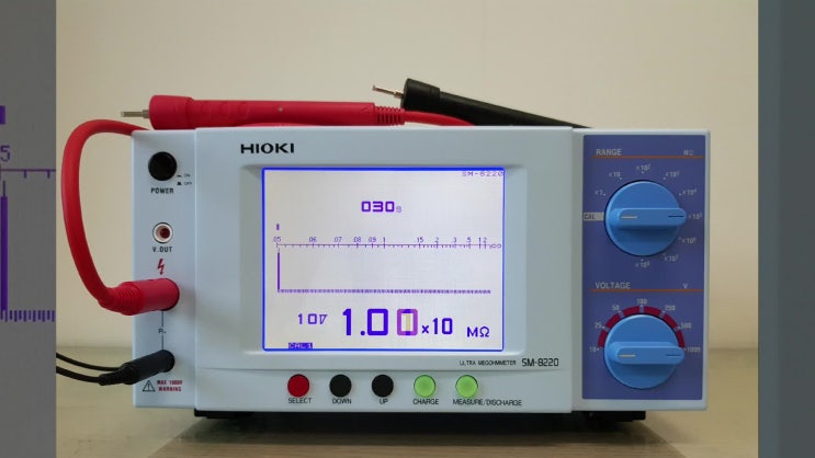 Hioki SM-8220 Ultra Megohm Meter 렌탈, 중고매입 및 중고매각 : 네이버 블로그