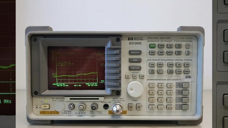 Agilent(구 HP) 8596E Spectrum Analyzer (9kHz~12.8GHz) 렌탈, 중고 매입 및 판매 ...