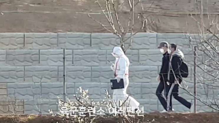 3월22일 육군 훈련소 입영 심사대 입소한 아들들의 연무대 이동 모습 네이버 블로그