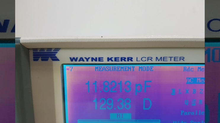 Wayne Kerr 4237 LCR Meter(20Hz~1MHz) 대여, 중고매각 및 중고매입 : 네이버 블로그