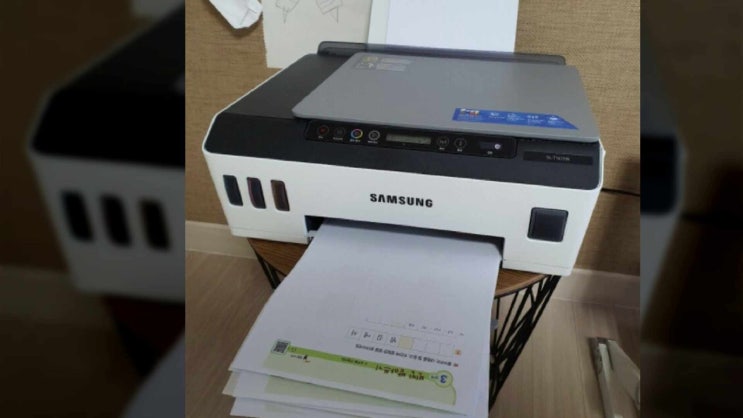삼성전자 잉크젯 플러스 S 복합기 SL-T1672W 무한잉크 덤으로 인쇄, 복사, 스캔, 무선까지 모든 걸 다 갖추었다. : 네이버 블로그