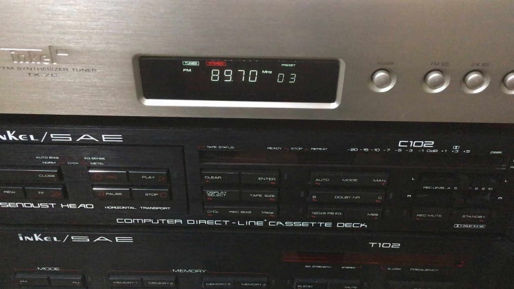 튜너 인켈 tx-7c : 네이버 블로그
