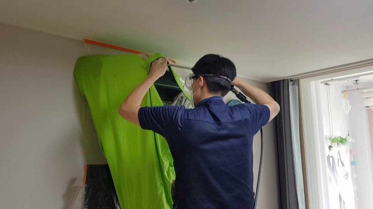 안성 롯데캐슬 에어컨청소 냄새원인과 완전분해청소과정 소개해드려요삼성 무풍 투인원 네이버 블로그