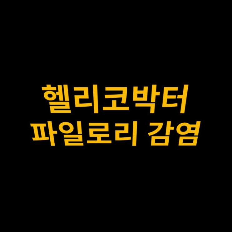 한국인 헬리코박터 파일로리 감염 치료 근거 기반 임상 진료 지침 개정안 2020 네이버 블로그
