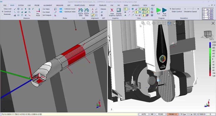 기상측정 CappsNC 데모 영상 with 레니쇼 프로브 : 네이버 블로그