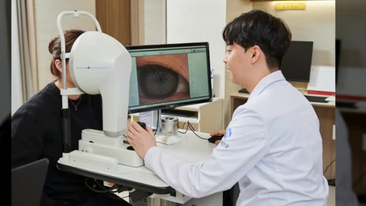 강남안과 안구건조증 검사 장비 K5M : 네이버 블로그