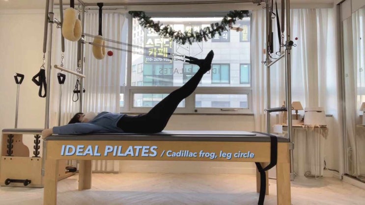 [IDEAL PILATES] 과천 아이디얼 필라테스 Cadillac frog and leg circle : 네이버 블로그