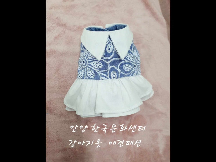 안양 강아지옷 만들기 수업 강아지옷 그리는 패턴도 배우고 미싱으로 만들기까지 맞춤패턴지도 안양한국문화센터 네이버 블로그