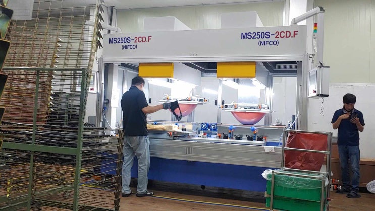 MS250S-2C D.F PRINT MACHINE 인쇄 동영상 : 네이버 블로그