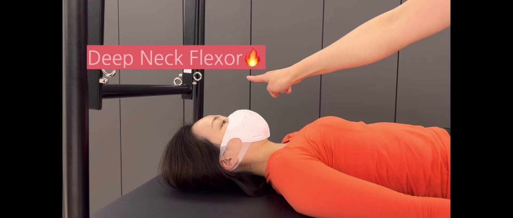 청담 필라테스 Deep Neck Flexor 심부경추굴곡근 운동 : 네이버 블로그