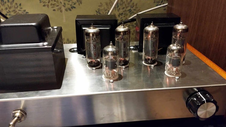 풍성한 진공관앰프 6f2 6p1 알리익스프레스 구입 후 조립 : 네이버 블로그