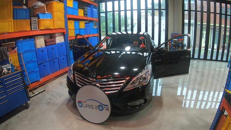 그랜저 앞유리교체 회사 출근길 운전중 Grandeur Hg 열선 차 습기타입 정품 자동차유리교체 수리사례 소개와 내 자동차유리교환시 정확한 수리가격 정보 Tip