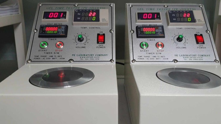 Digital Gel Time Tester Heating Plate / Gel Timer / 사용설명 동영상 / 디지탈 겔타임 ...