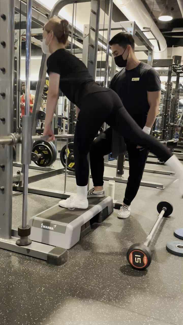 대구시 달서구 용산동 성서 24시헬스장 루이스타 휘트니스 바디챌린지 참가자 원레그 데드리프트 운동 영상 네이버 블로그