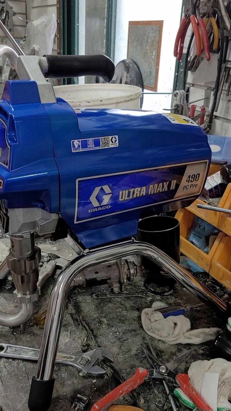 GRACO 490 그레이코 490 1대 출고...///490 테스트후 납품../// : 네이버 블로그