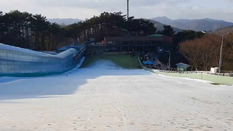 전남 화순군 백아산 눈썰매장 나주 골드스파and리조트 겨울 여행 아이와 함께 겨울여행하기 전라남도 아이와 가볼 만한 곳