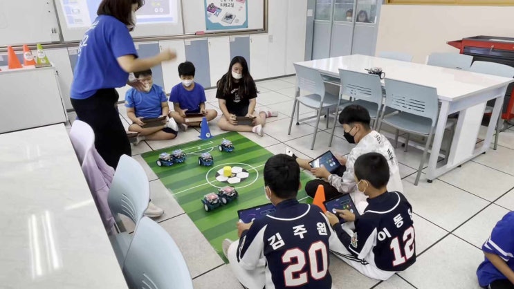 렌쥴리에듀테인먼트 인공지능미래교실 신나는ai교실 영일초등학교 2주차 코딩 스페셜데이 네이버 블로그
