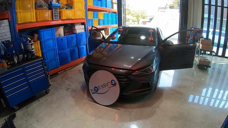 아반떼 Ad 앞유리교환 퇴근길 돌칩 깨짐으로 Avante 정품 전면유리교체 열차단틴팅 설치과정 소개와 내 전면유리교환시 궁금한 정확한 유리수리비용 정보 Tip