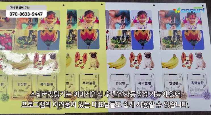 오키프린터 스티커컷팅기 솔루션 디지컷 Digicut Pro 오키프린터 Es9411 C942 라벨컷팅기 다품종소량 대량제작 소량제작 급지 자동급지 스티커프린터 디자인프린터