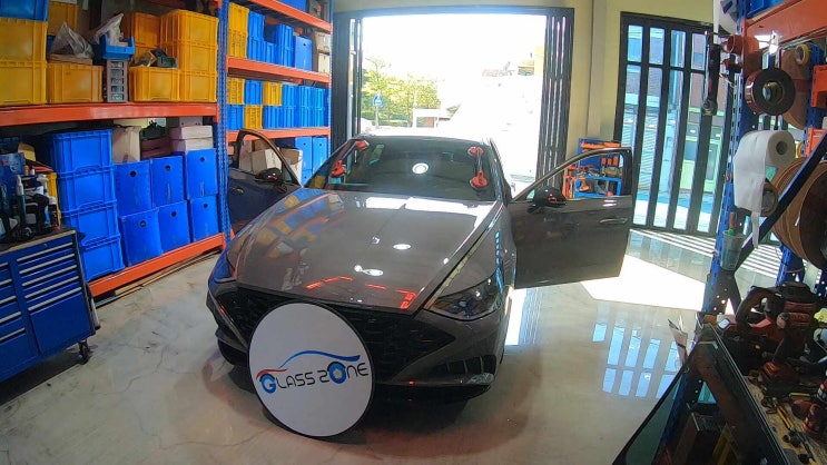 쏘나타 Dn8 전면유리교환 Sonata 운전중 돌빵칩 깨짐으로 Hud 풀옵션 자동차유리교체 과정소개와 정확한 내차 옵션별 자동차유리교환 비용 Tip 네이버 블로그