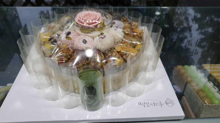 수원 떡케익 전문점 돈 나오는 떡케익 반전케익 용돈케익 부모님 생신 축하 선물 추천 수원시 떡케이크 전문점 떡보의하루 권선점