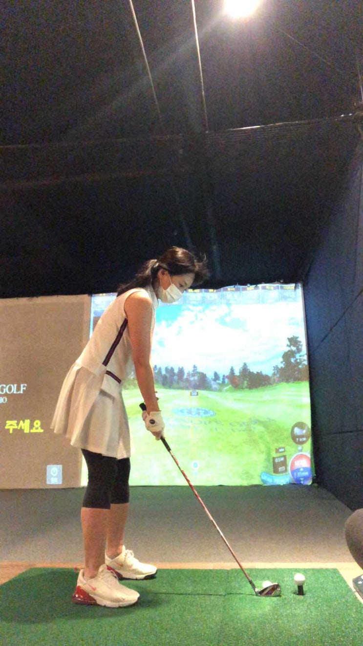 해운대 골프레슨 실내연습장 아침부터 다녀와요🏌🏻골린이는 부지런해야하니까🤭🤭😍힙턴 도전3일째 네이버 블로그