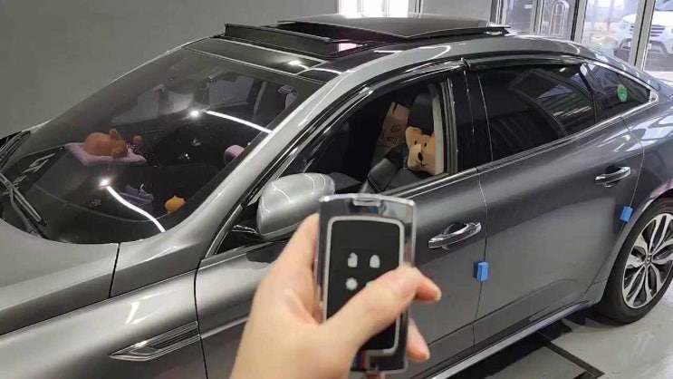 SM6 7인치 S-link 순정 리모트 설치 : 네이버 블로그