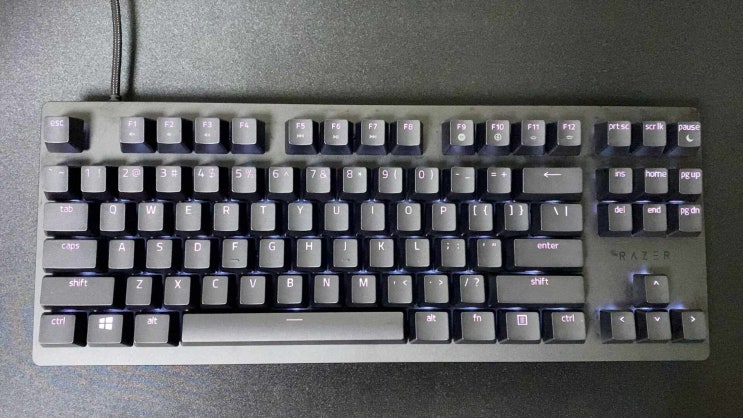 레이저 헌츠맨V2 TKL 리니어축 윤활/흡음 작업 : 네이버 블로그