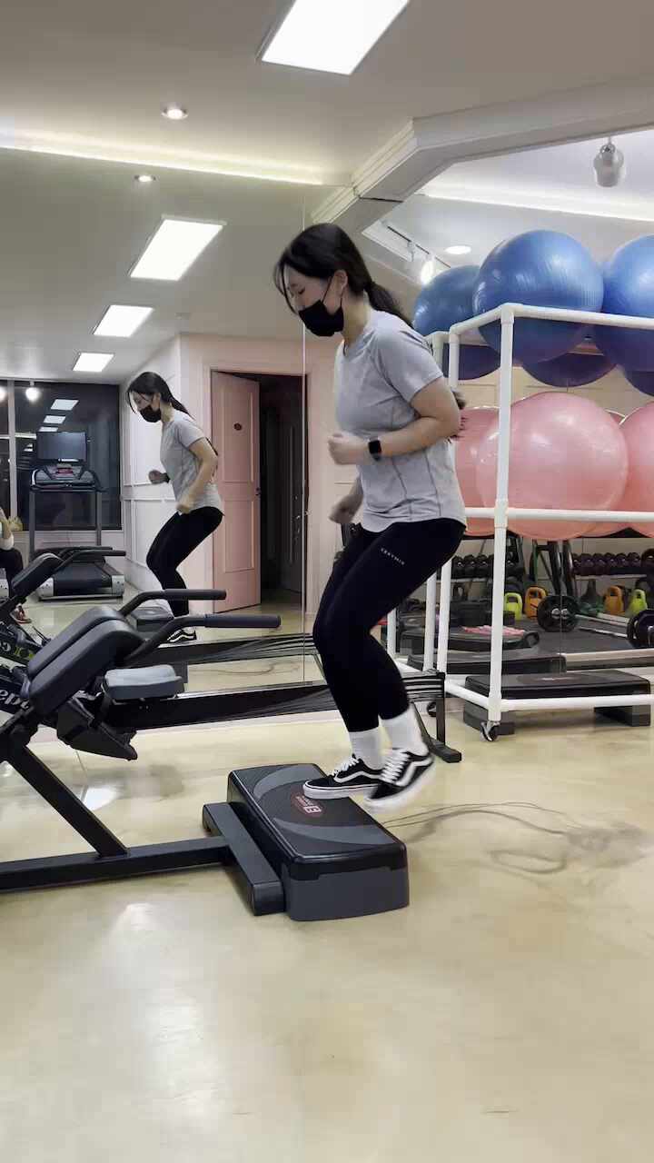 슬림피티여성전용피트니스 파주점 유산소가 필요하다면 스텝박스에서 다양한 운동을 경험해봅시다 금릉피티 파주피티 금촌피티