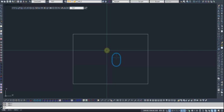 AUTO CAD : 선형 치수 작성(DIMLINEAR) : 네이버 블로그