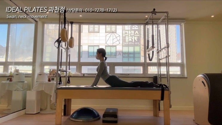과천필라테스(아이디얼필라테스) : Swan, neck movement : 네이버 블로그