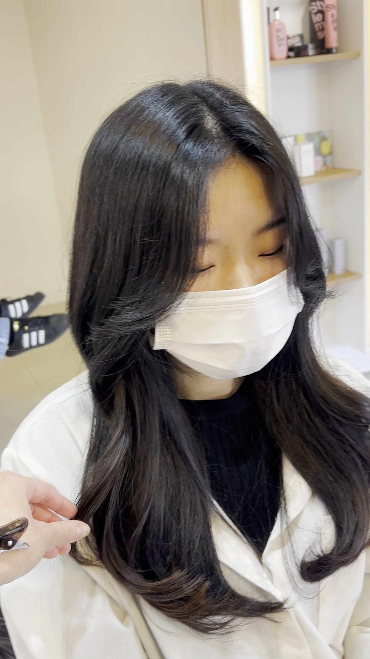 기흥미용실 레이어드컷 빌드펌 카이정헤어세아 네이버 블로그