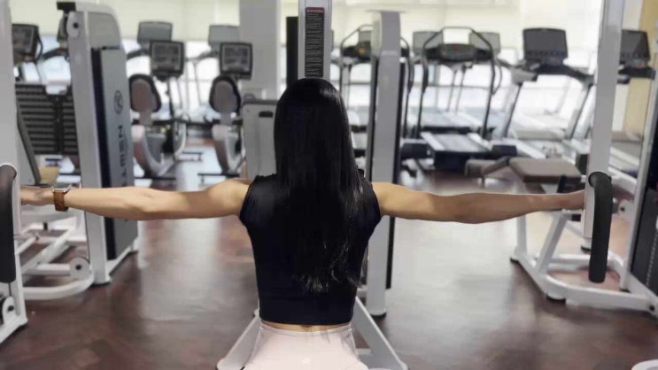 후면 삼각근 운동 리버스 펙덱플라이 스포데이 용이점안성헬스장공도헬스장용이동헬스장평택피티안성피티용이동피티진사리