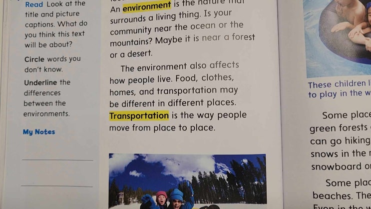 Lesson5. location and weather affect us : 네이버 블로그