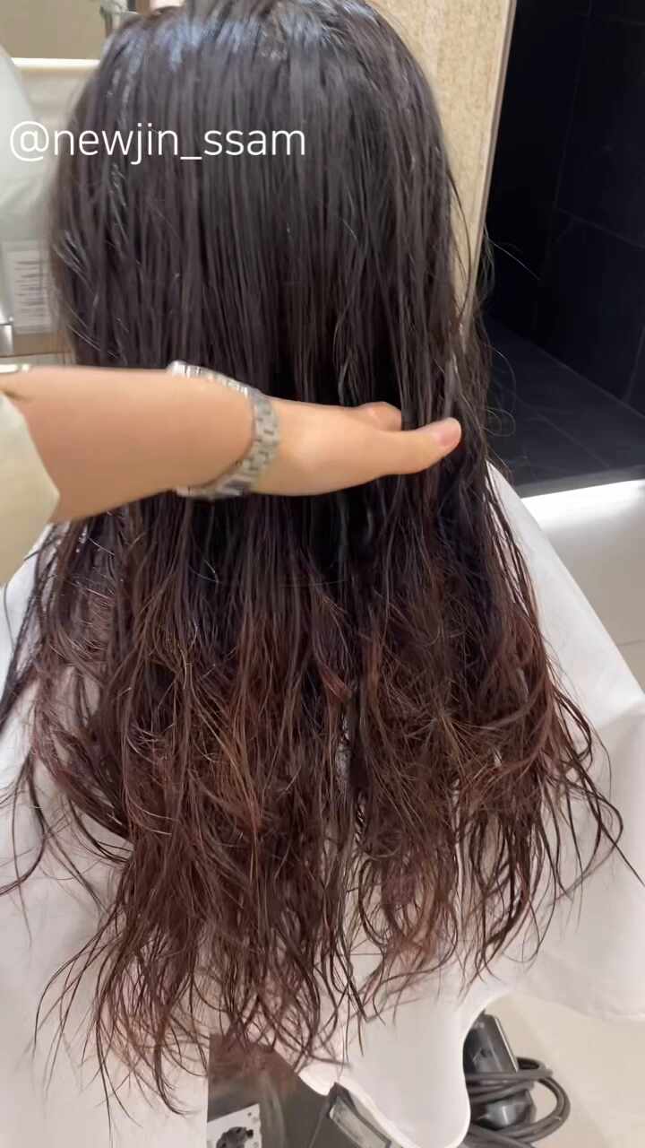 복구클리닉 복구매직 슬릭펌 손상모매직 뉴진스머리 긴머리 레이어드펌 준오헤어 서울대입구역점 봉천동미용실 관악구미용실 신림미용실