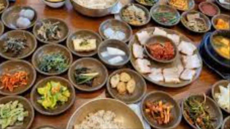백반기행 남양주 보리밥정식 보쌈 10000원 보리비빔밥 27가지 반찬 택배 주문 24시 해장국집 식당 무등보리밥정식 진석현