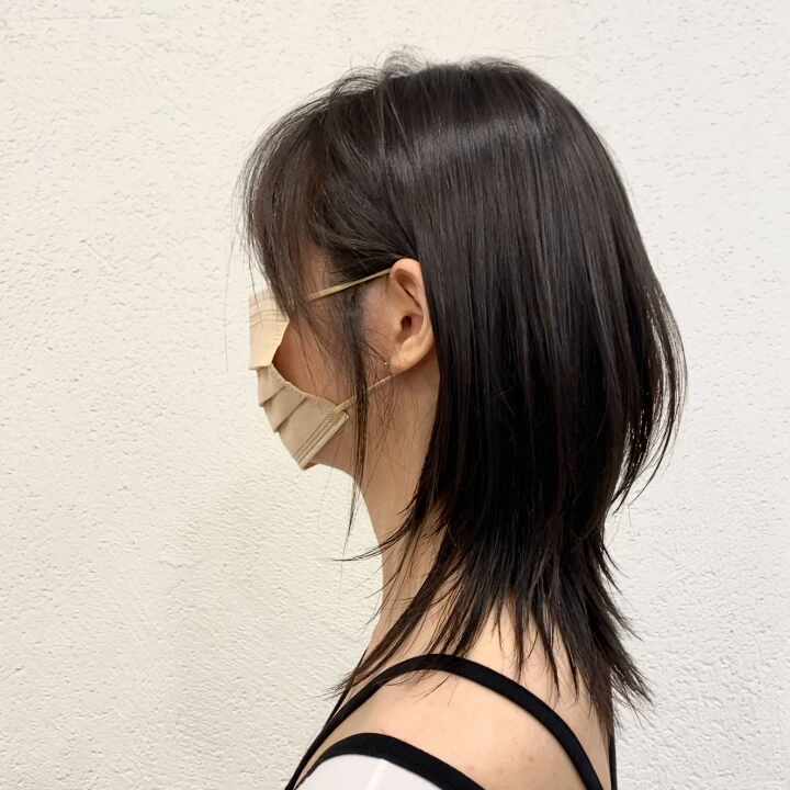 숱 많은 머리 중단발 레이어드 허쉬컷 허쉬펌 정말 이뻐 카이정헤어 서교점 지안 네이버 블로그