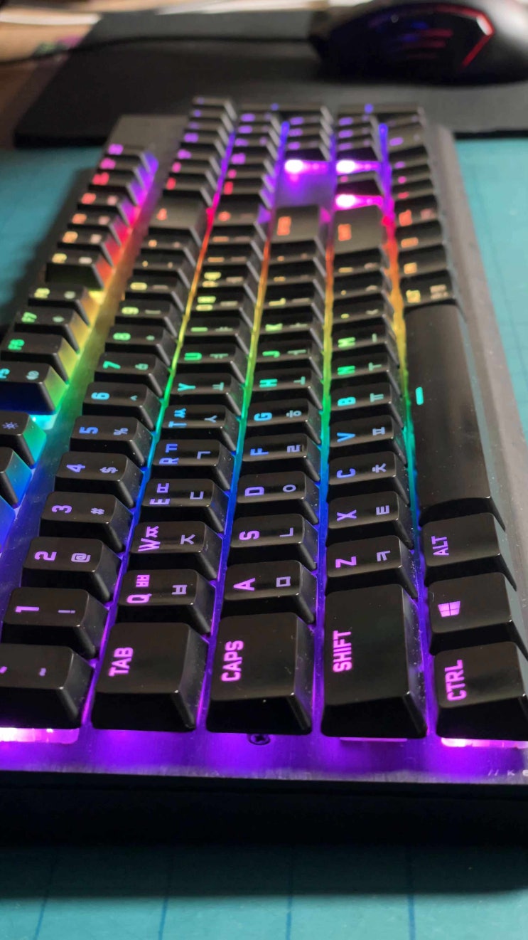 키캡 O링 튜닝 _커세어 K60 RGB PRO LP 은축 : 네이버 블로그