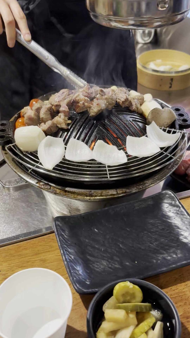 타임스페이스맛집 양목장1274 4인모둠 양고기에 명란버터마늘밥 네이버 블로그