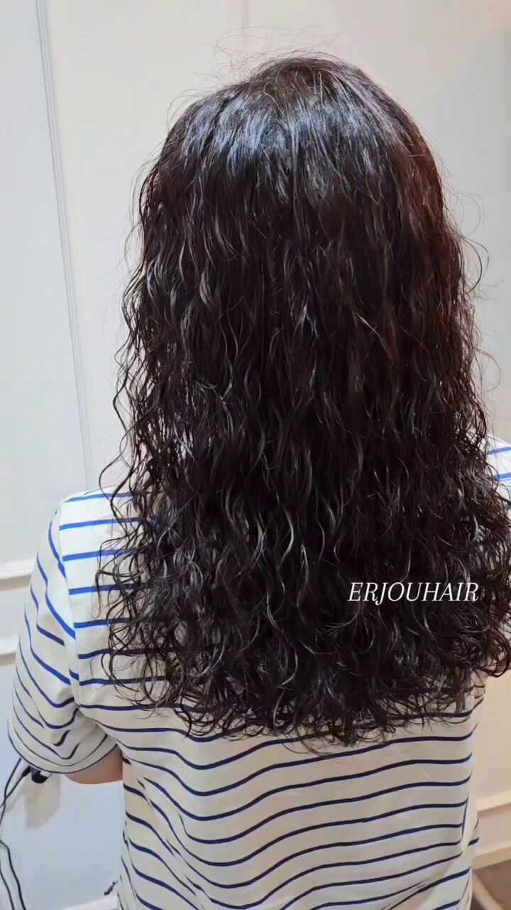 히피펌의 계절인 여름 긴머리 히피펌 스타일 에르쥬헤어 에서 💓 네이버 블로그