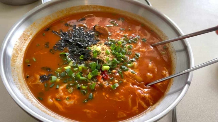 강원도 고성맛집 민옥네장칼국수 얼큰한 장칼국수와 닭구이 탄단지 완벽조합 가능한 맛집 내돈내산 솔직후기